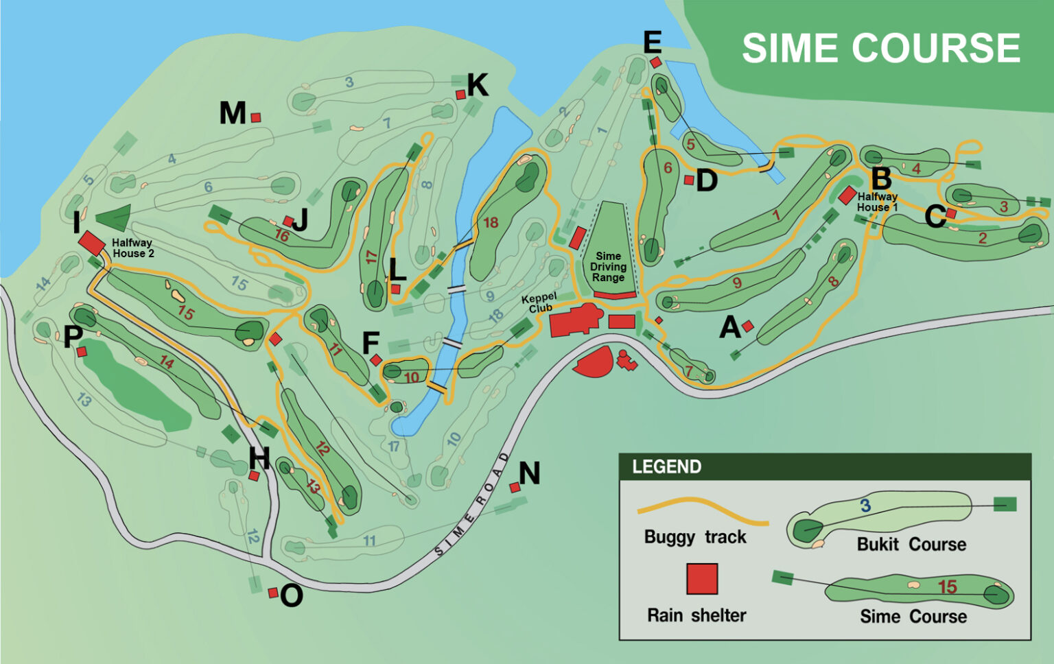Golfing At Sime - Golf Club Singapore | Keppel Club